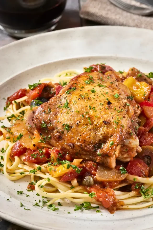 Roman Style Chicken Cacciatore