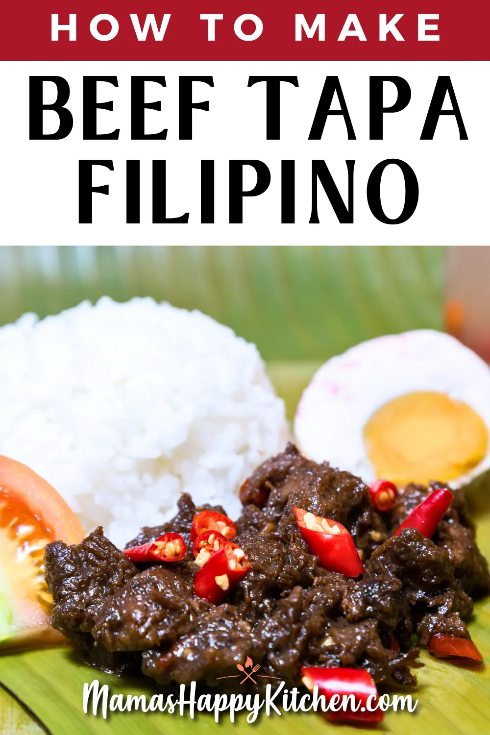 Beef Tapa Filipino
