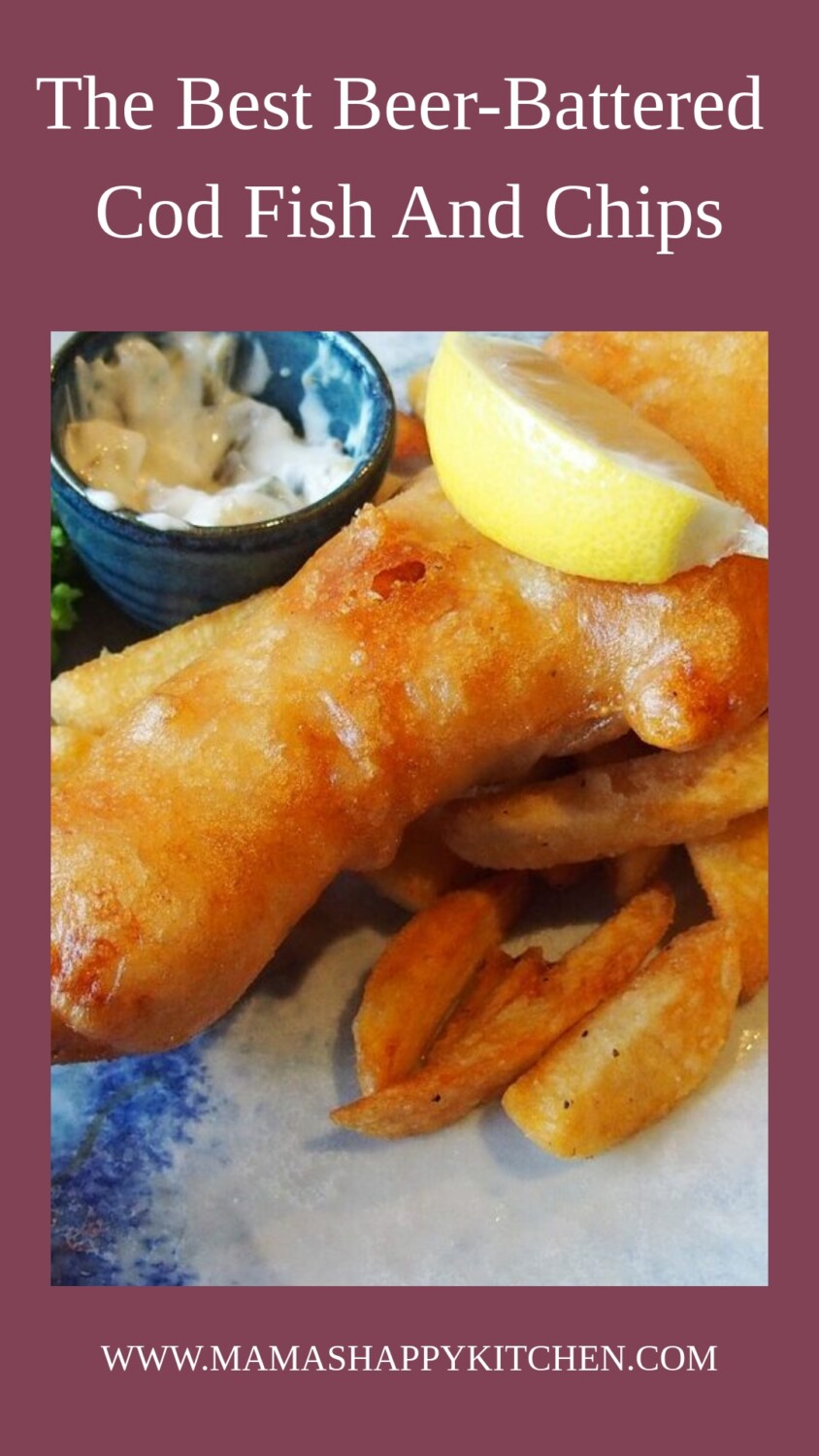The Best Beer-Battered Cod Fish and Chips Recipe