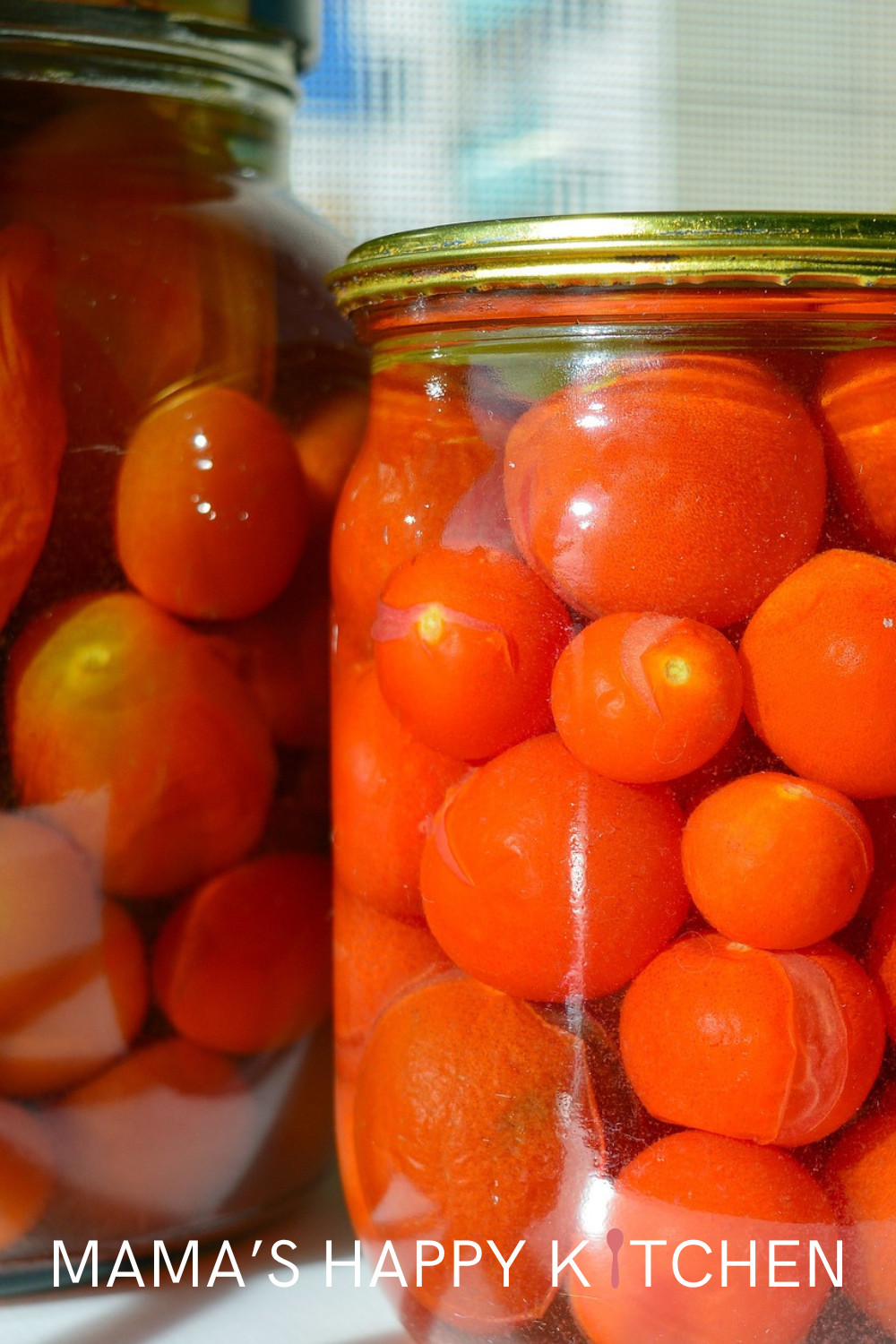 Canning Roasted Cherry Tomatoes